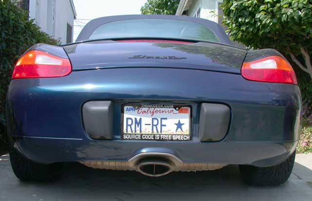 12 Awesome Unix Custom License Plates
